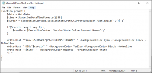 Customizing the PowerShell Prompt - Dean Thomson